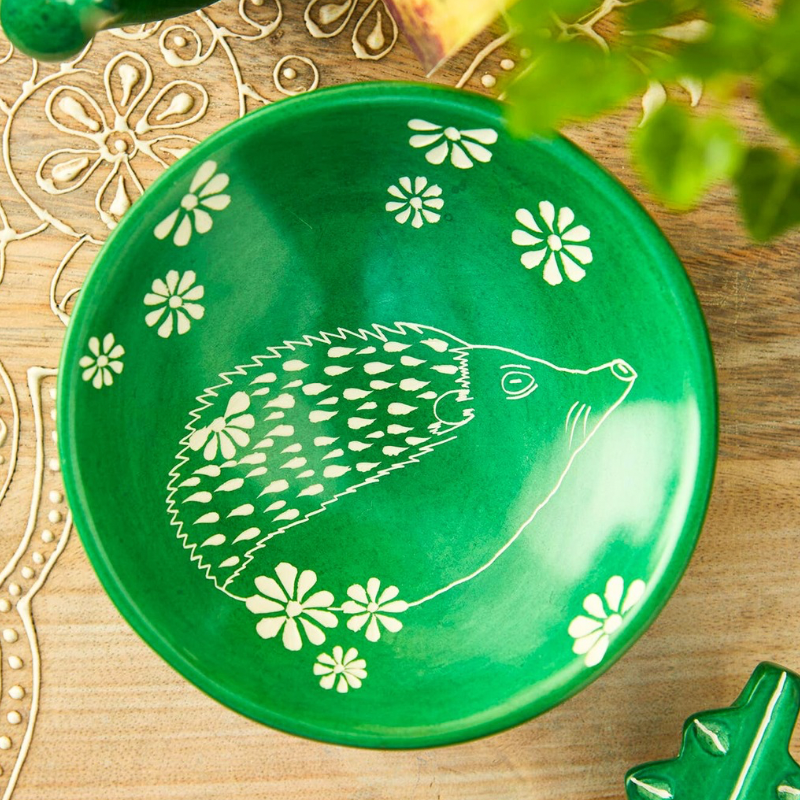 Woodland Hedgehog Trinket Dish – Grace Violet