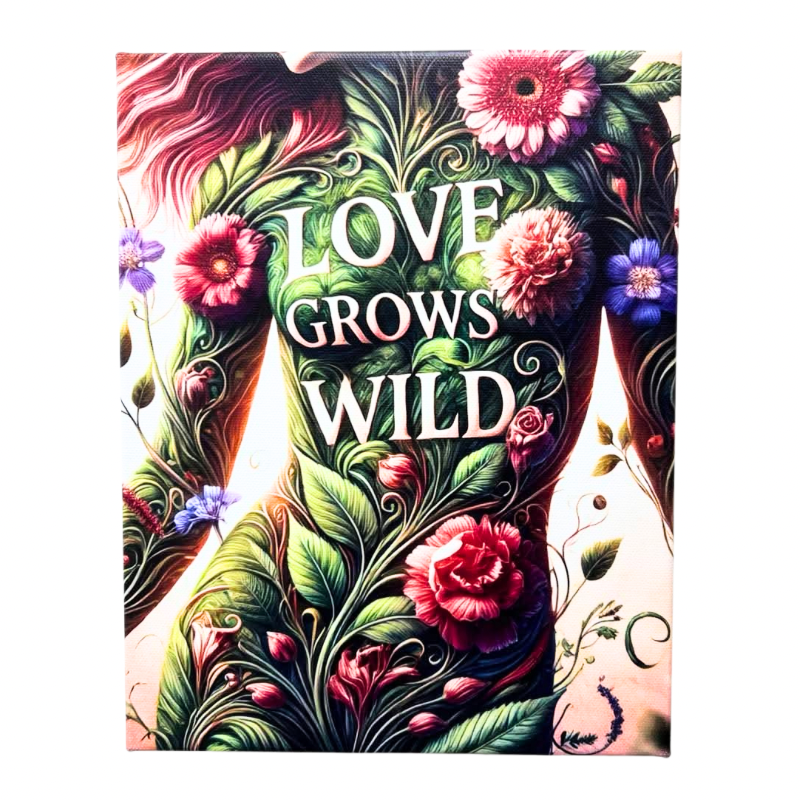 Love Grows Wild Canvas – Grace Violet